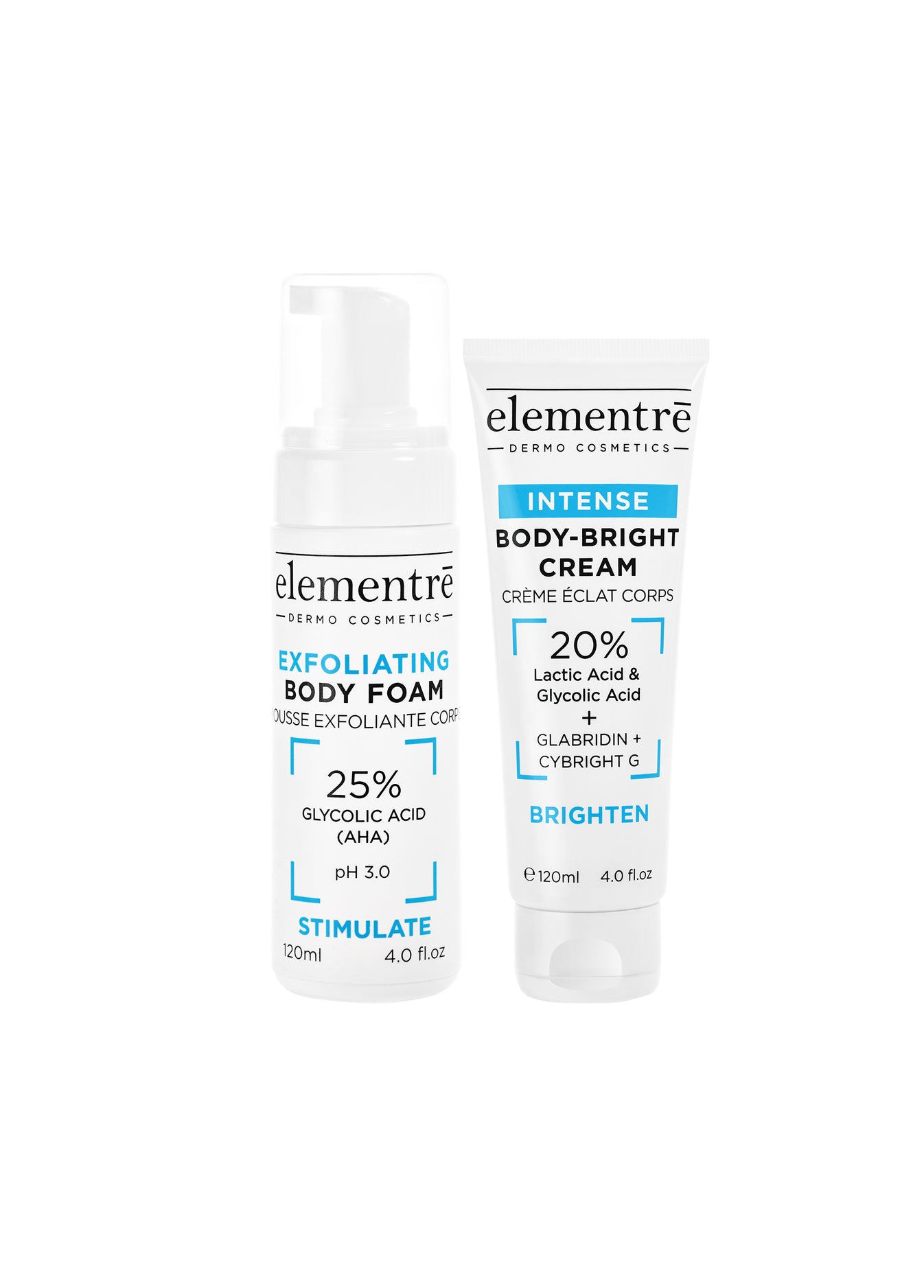 Body-Bright Duo – elementrē dermo cosmetics