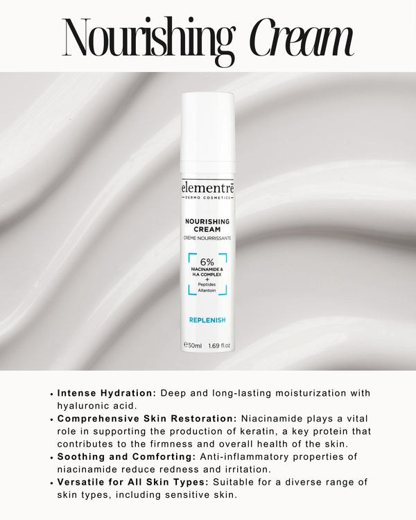 Elementre Nourishing Cream Online With 6% Niacinamide & Hyaluronic Acid ...