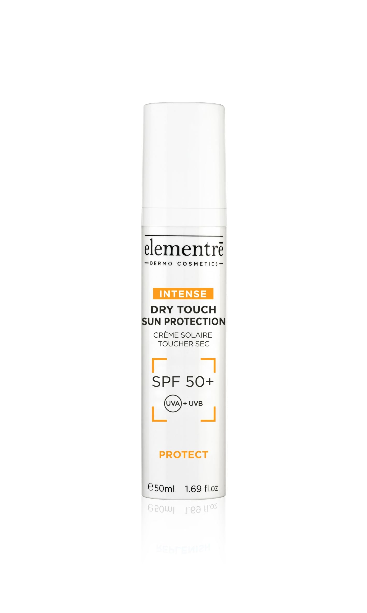 SPF 50+ DRY TOUCH - INTENSE SUN PROTECTION – elementrē dermo cosmetics